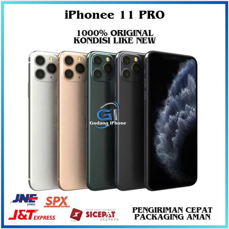 Jual i Phonee 11 PRO 64GB 256GB 100% ORIGINAL SECOND APPLLEE / GOOD CONDITION/ 3UTOOLS HIJAU ...