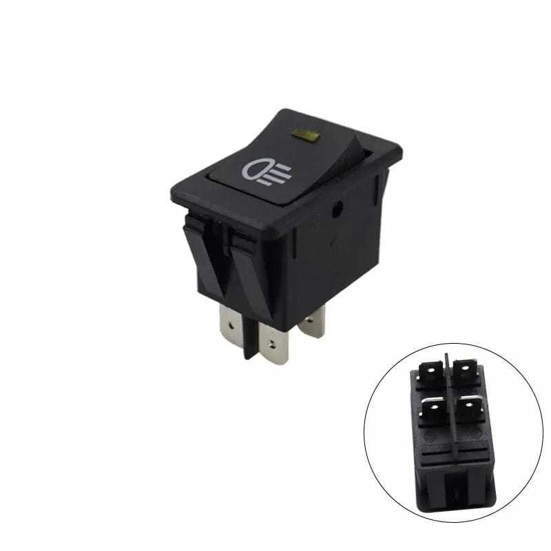 Jual Switch Saklar Lampu Tombol Lampu Foglamp Kabut Senja Mobil 12volt ...