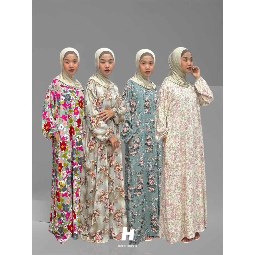 Jual HiZEER OUTFIT - Daster Gamis Motif PB 135 CM - Homedress Rayon ...