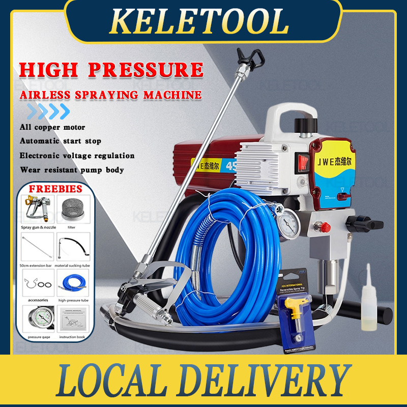 Jual Airless Paint sprayer 3500w mesin cat elektrik Tsuzumi Alat ...