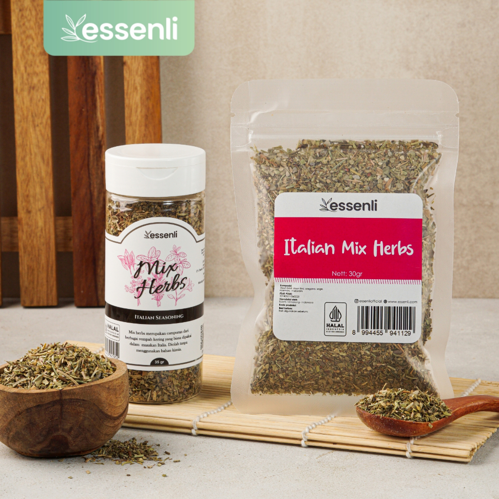 Jual ESSENLI Italian Mix Herbs Seasoning | Shopee Indonesia