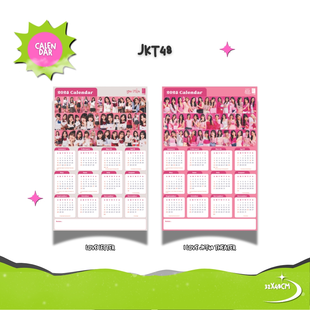 Jual 2025 KALENDER I LOVE JKT48 THEATER + LAMINASI 2SISI JPOP CARDS ...