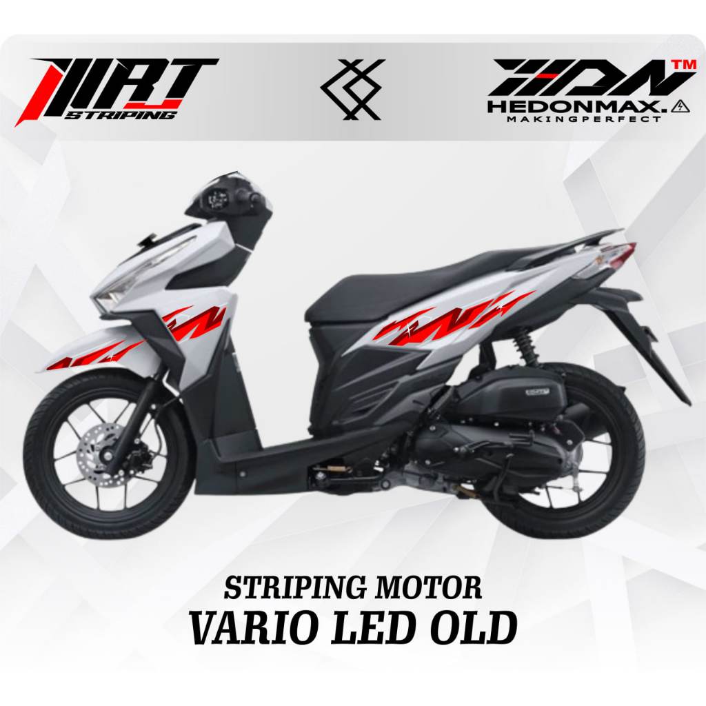 Jual Striping Vario Led Old - Stiker Transparan Vario Led Old Grafis ...
