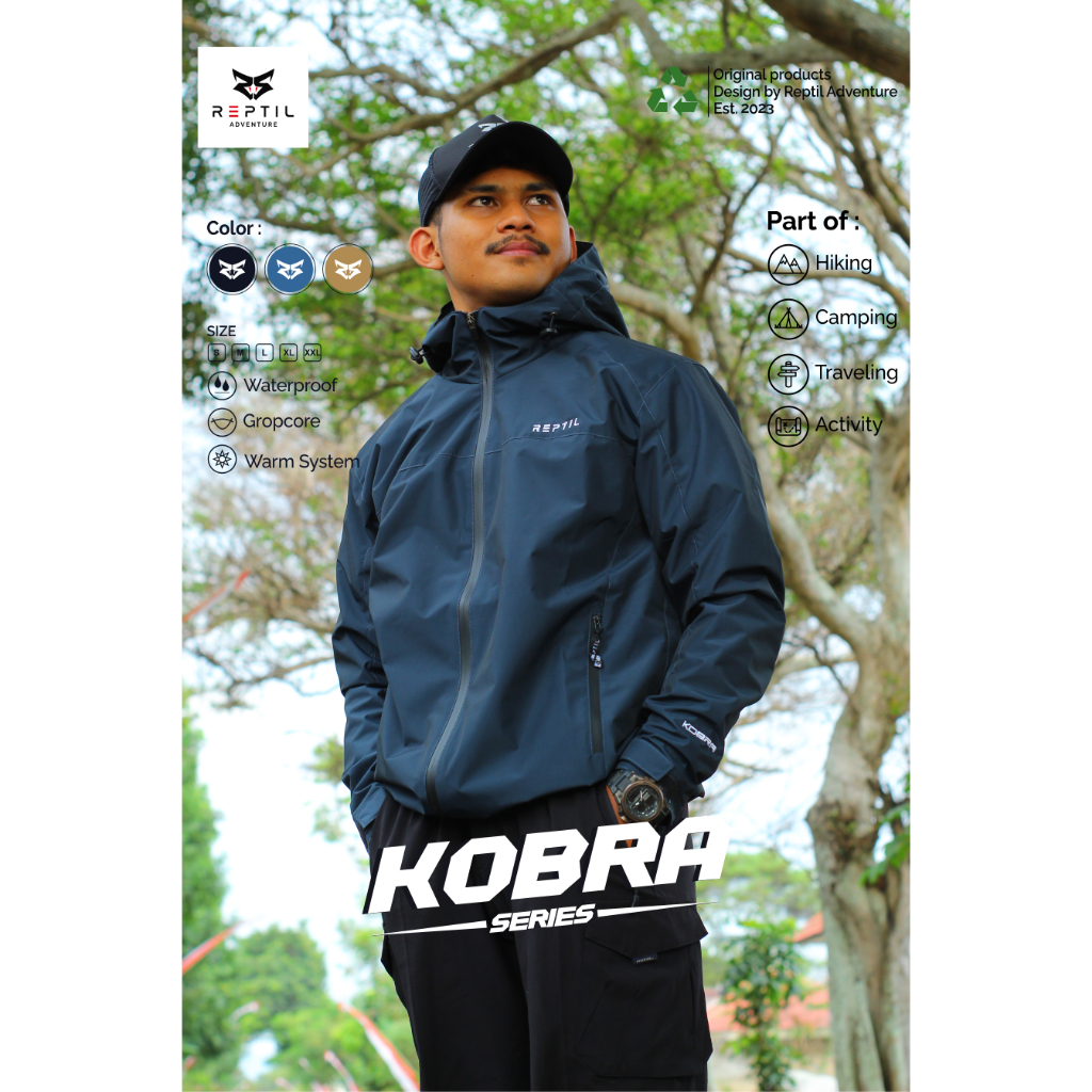 Jual JAKET OUTDOOR REPTIL ADVENTURE KOBRA series | Shopee Indonesia