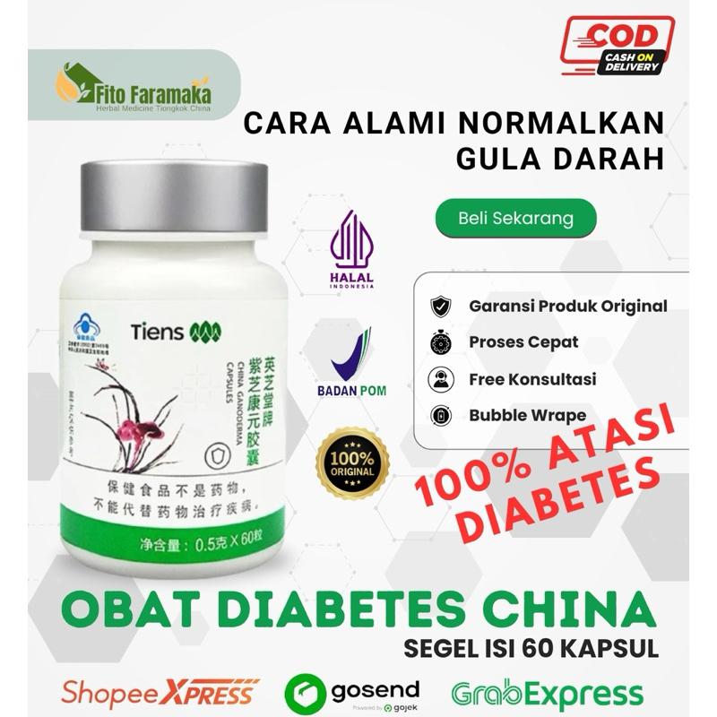 Jual [FITOFARMAKA] Obat China Diabetes - Kapsul Labu Cina Diacontrol ...