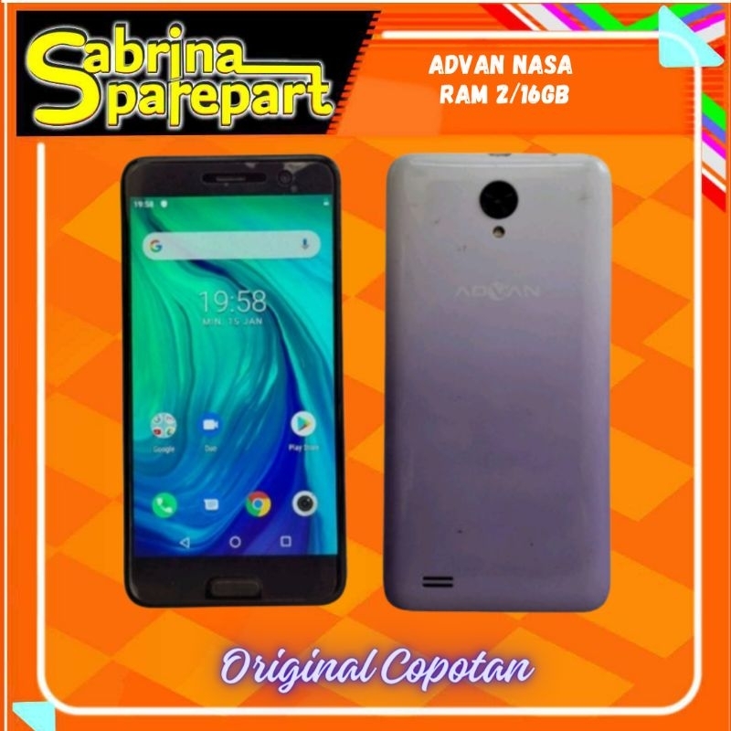 Jual Advan Nasa Ram 2/16Gb Normal Siap pakai | Shopee Indonesia