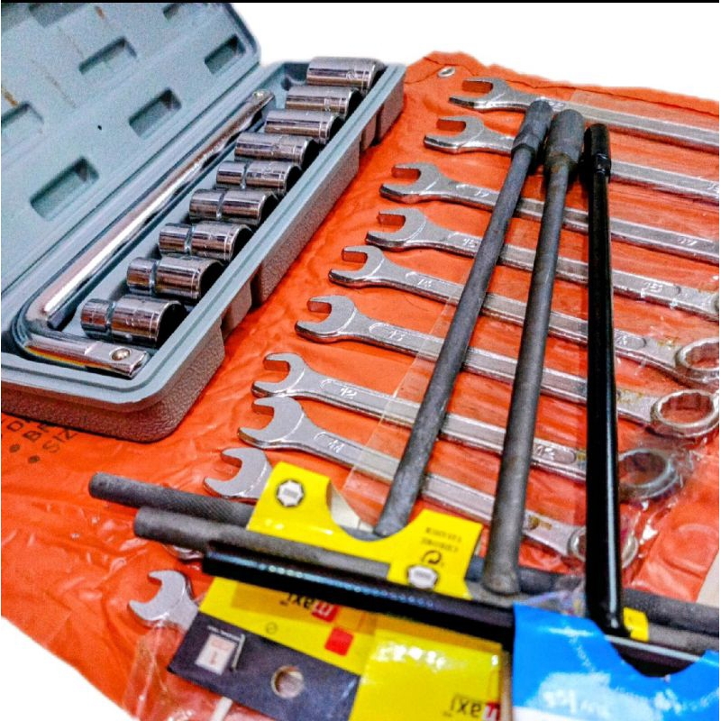 Jual Promo Satu Set Kunci Bengkel Motor - Kunci T 8 10 12 3 Pcs / Kunci ...