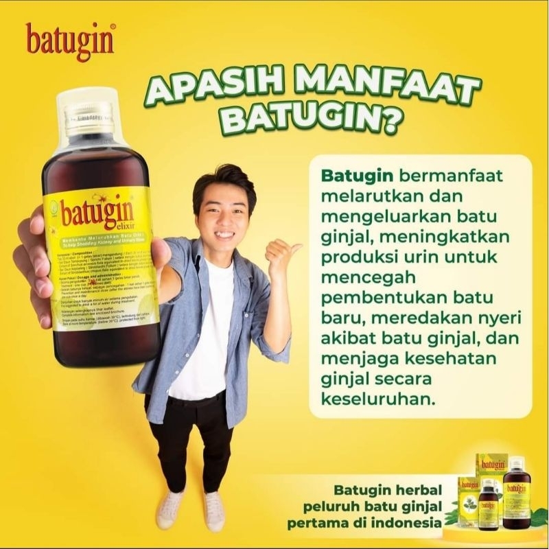 Jual BATUGIN ELIXIR 300 ML EXP DATE JUNI 2027 ORIGINAL KIMIA FARMA ...