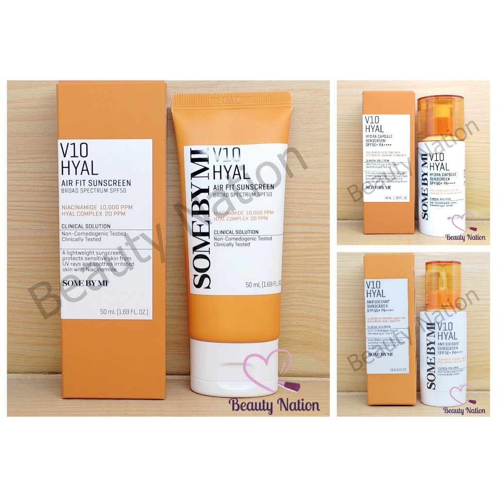 Jual SOME BY MI BPOM V10 Hyal Antioxidant | Hydra Capsule | Air Fit ...