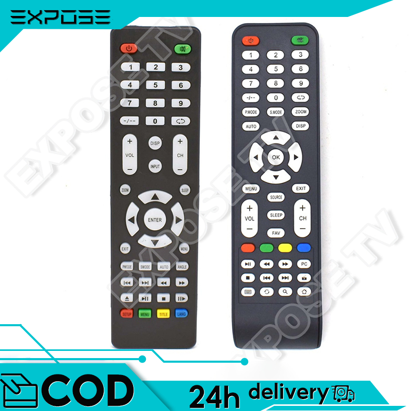 Jual EXPOSE TV Remote Android TV Remote Control Digital TV Remote Smart ...