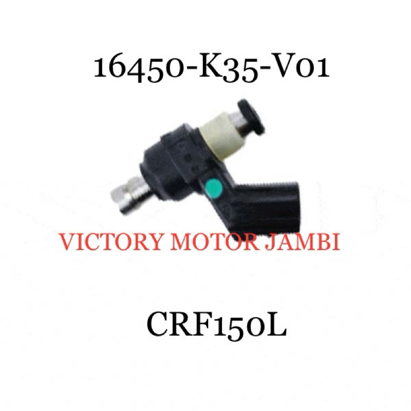 Jual INJEKTOR INJECTOR ASSY FUEL CRF150L 16450-K35-V01 HONDA AHM ...