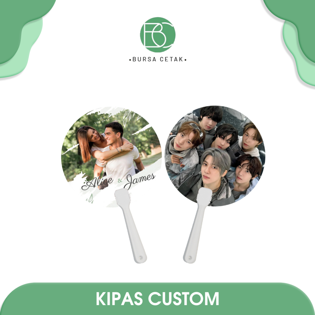 Jual BURSA CETAK - Print Custom Kipas Gagang / Cetak Kipas Tangan ...
