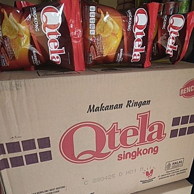 Jual Ciki Qtela singkong rasa barbeque 1 dus isi 60 pcs. | Shopee Indonesia Jual Ciki Qtela singkong rasa barbeque 1 dus isi 60 pcs. | Shopee Indonesia