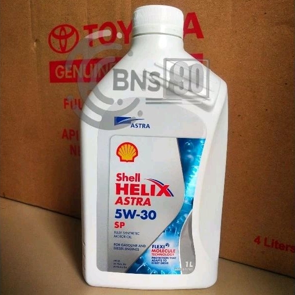 Jual ORIGINAL Shell Helix ASTRA 5w/30 api SP ukuran 1 LITER | Shopee ...