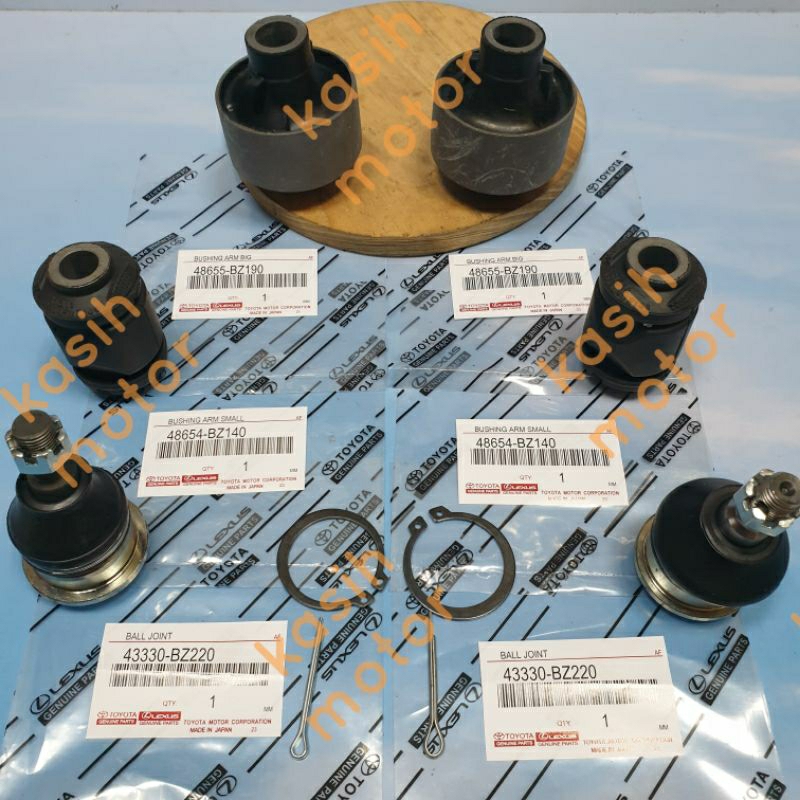 Jual BUSHING LOWER ARM BESAR KECIL BALL JOINT SAYAP DEPAN SET SIGRA ...