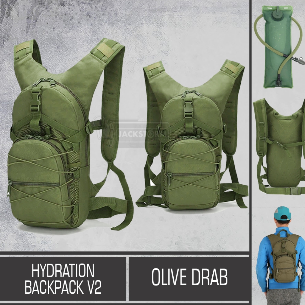 Jual Hydration Backpack V2 Water Bladder Pack Tas Tactical Sport ...