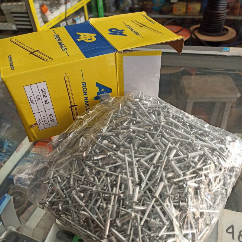 Jual [1box] Paku Rivet 550 isi 1000pcs | Shopee Indonesia