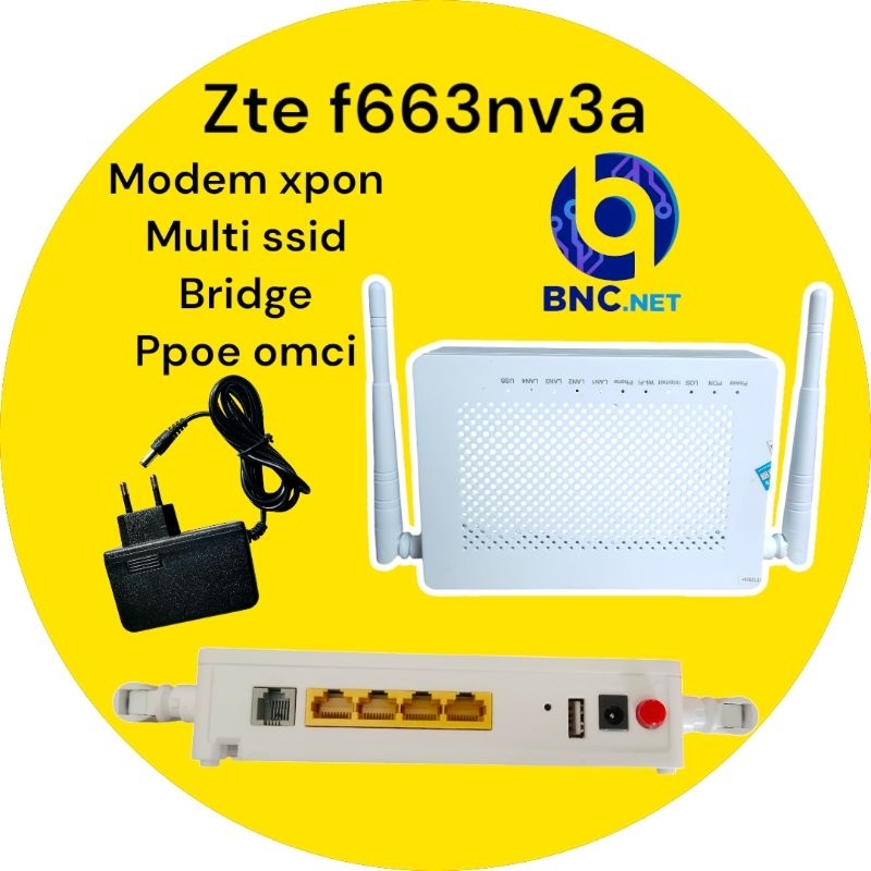 Jual Modem Onu Zte F663nv3a V3 anti DC support OMCI support joss ...