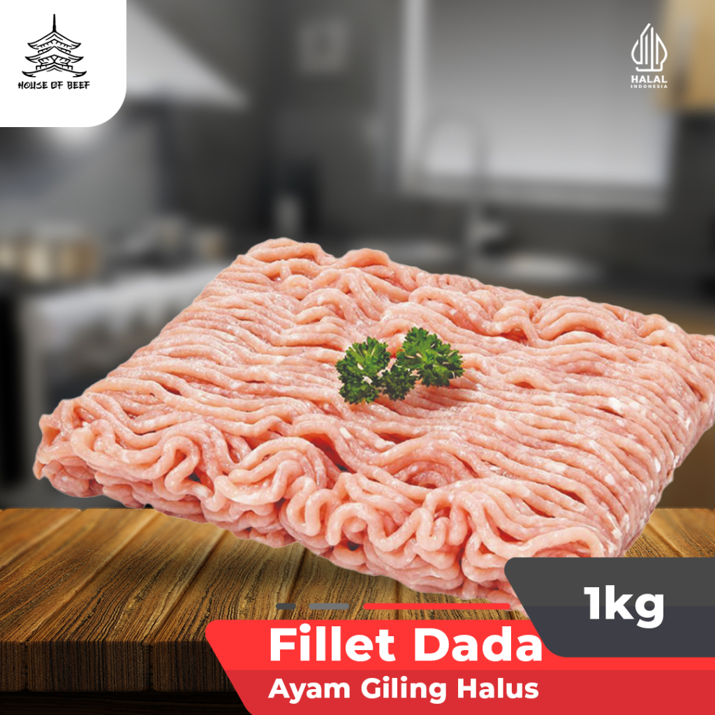 Jual Fillet Dada Ayam Cincang Giling FRESH | Minced Chicken Breast 1 KG ...