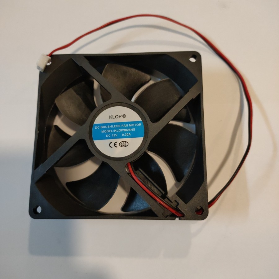 Jual fan dc 9cm 12v KLOP | Shopee Indonesia