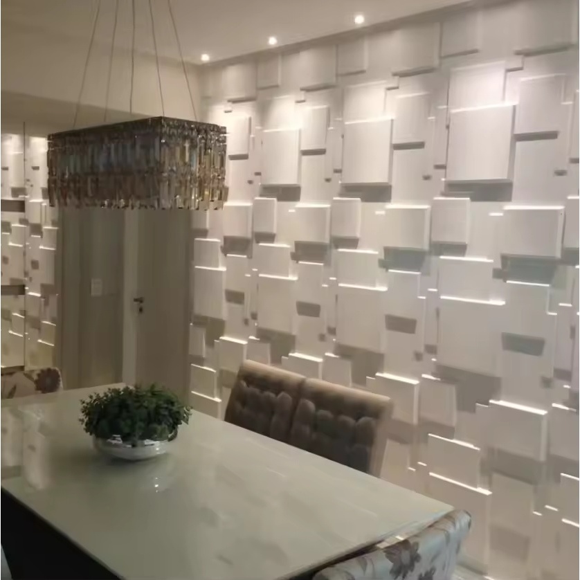 Jual Wallpaper 3D Wallpanel Wall Panel Bahan PVC Timbul Tebal dan Kuat ...