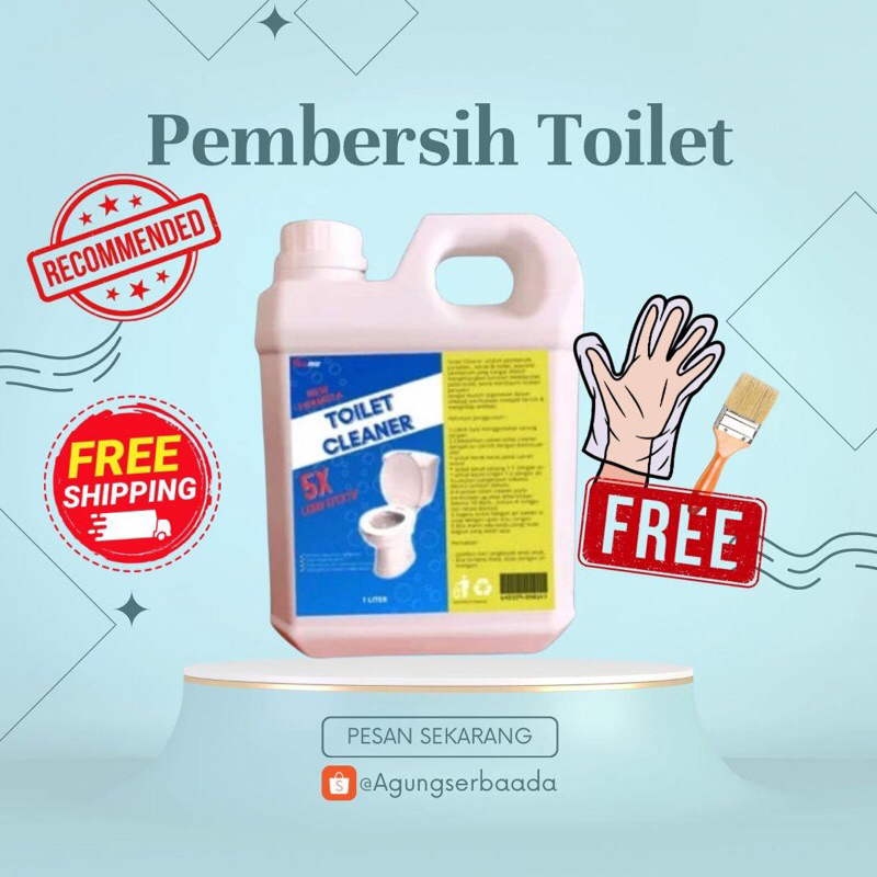 Jual FASTCLEAN TOILET CLEANER PEMBERSIH KERAK KAMAR MANDI 1 LITER ...