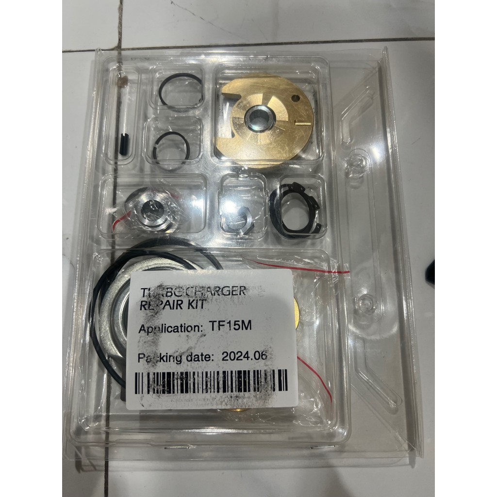 Jual REPAIRKIT REPAIR KIT TURBO CHARGER TF15 TD18 49129-81200 | Shopee ...