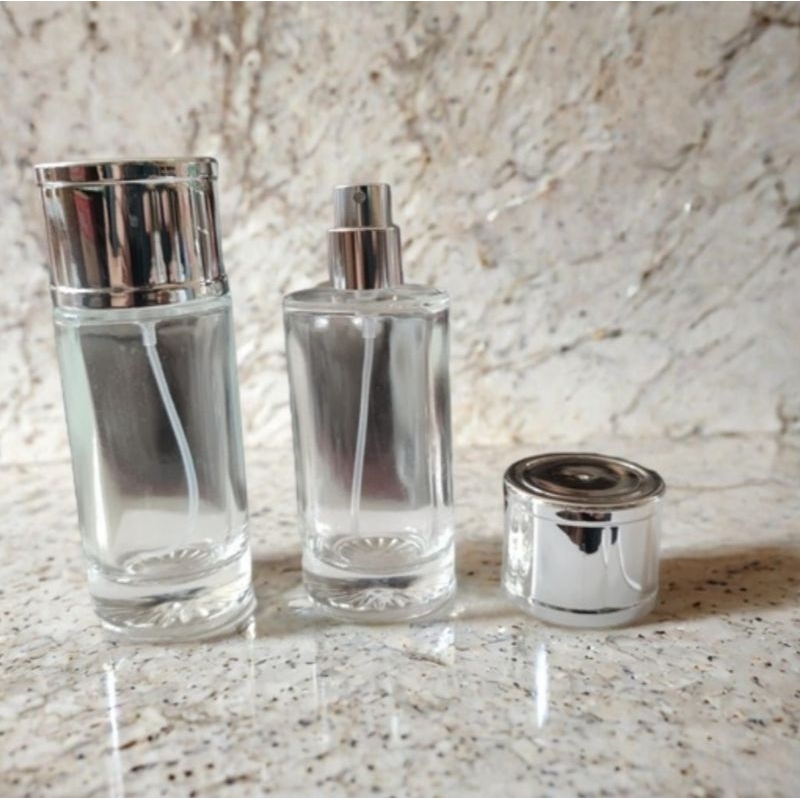 Jual BOTOL - TABUNG/TOP 99 50 ML | Botol parfum kosong Spray drat putar ...