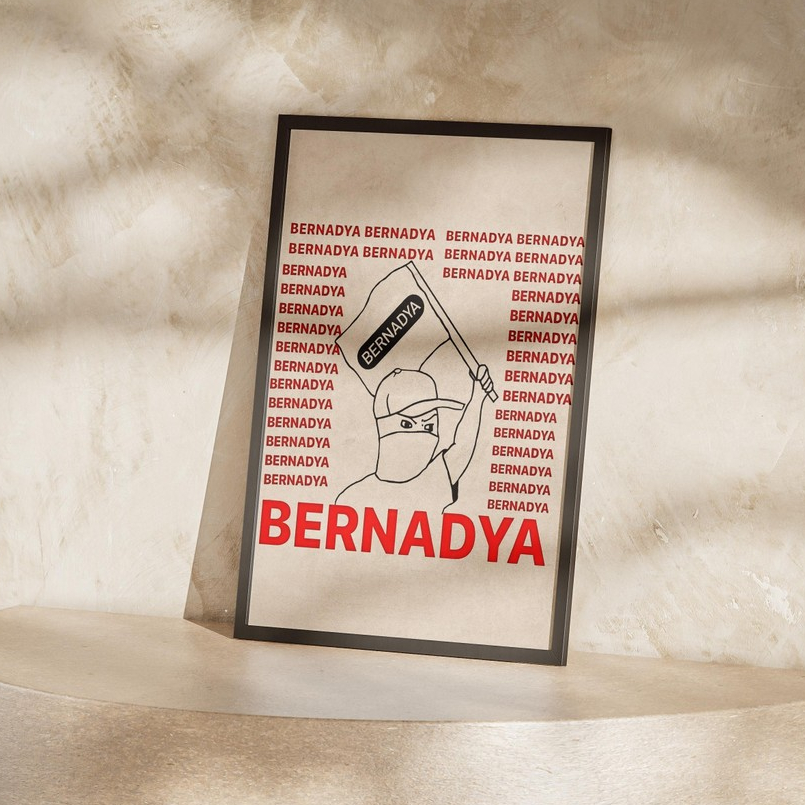 Jual POSTER BERNADYA - DEKORASI DINDING KAMAR BINGKAI FRAMEBLOCK ...