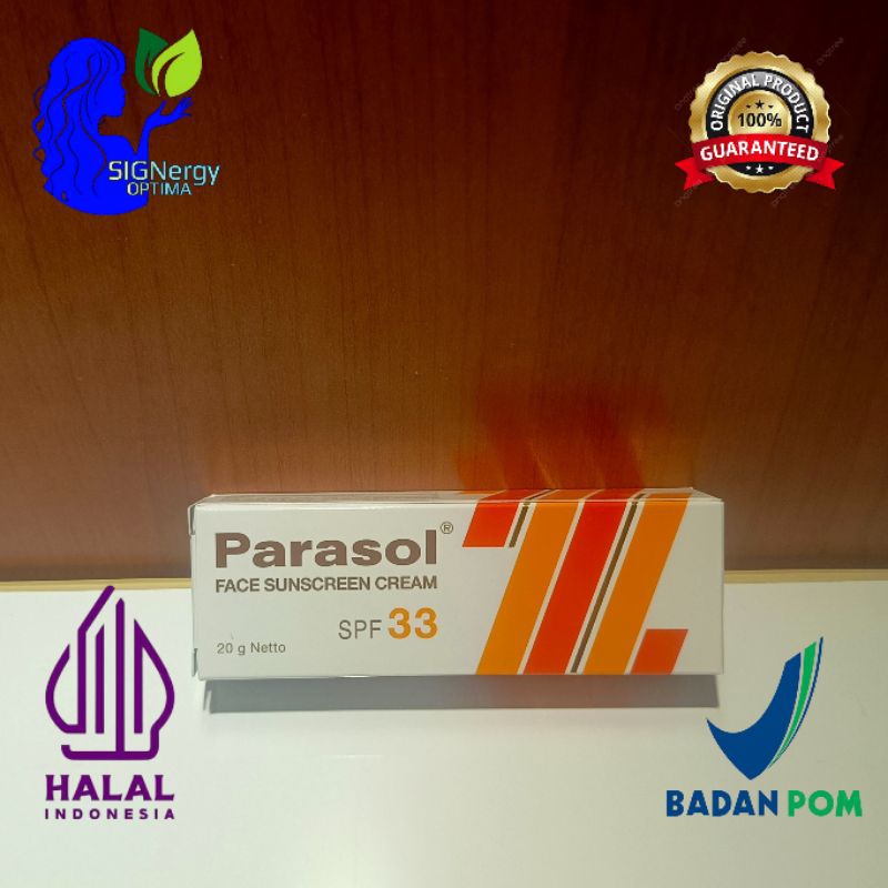 Jual PARASOL FACE SUNSCREEN SPF 33 non-sticker 100%original | Shopee ...
