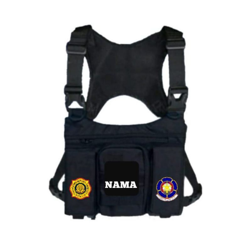 Jual tas dada damkar chestbag logo pemadam | Shopee Indonesia