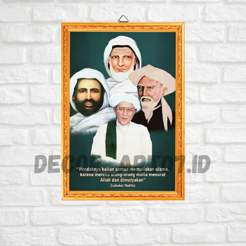 Jual POSTER POTO + BINGKAI GURU SKUMPUL / POSTER SYEKH ABDUL QODIR AL JAILANI / SYEKH ARYAD AL ...