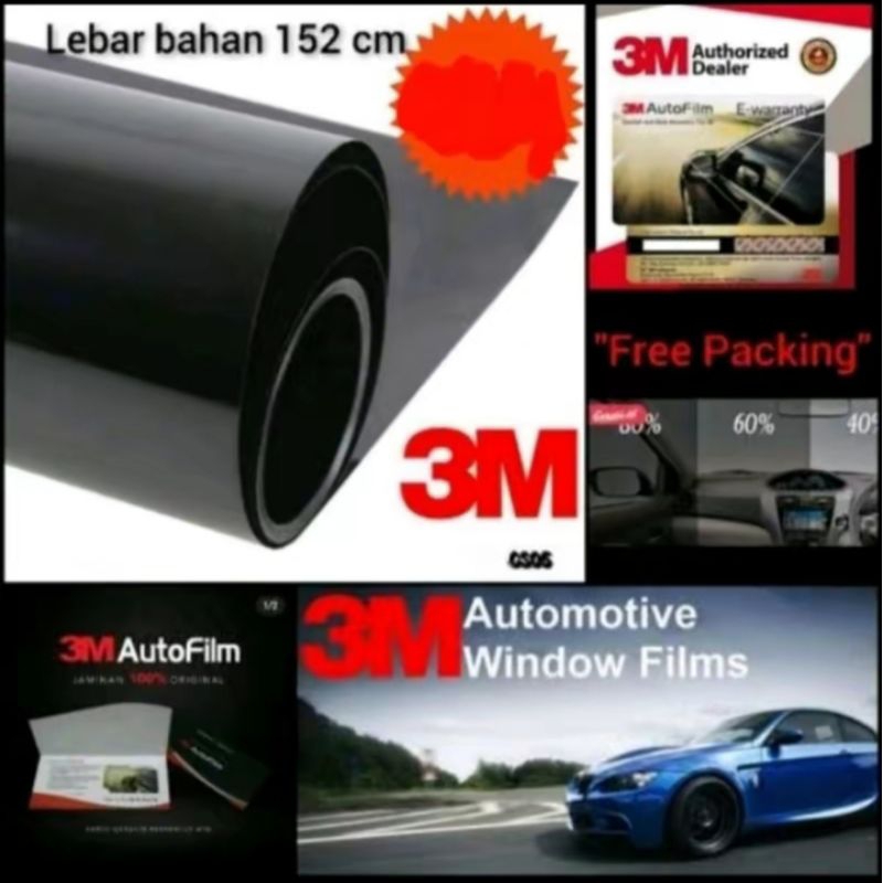 Jual Kaca Film 3M Black Beauty / 3M AUTOFILM / Kaca Film Mobil Mewah ...