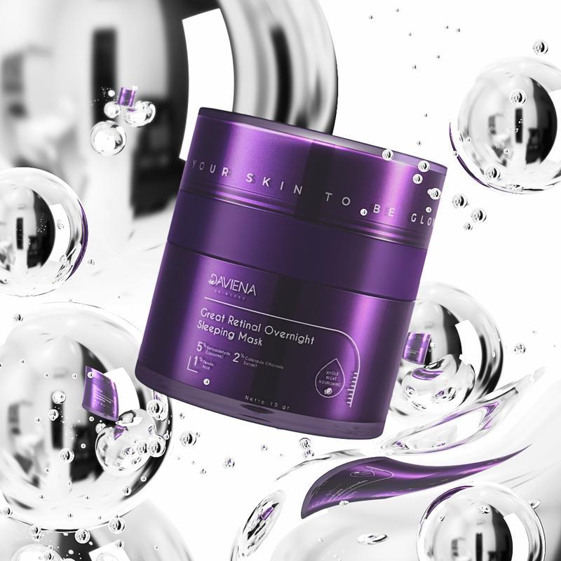 Jual GREAT RETINAL & RETINOL OVER NIGHT SLEEPING MASK | DAVIENA ...