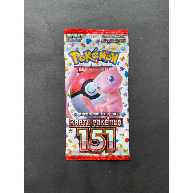 Jual TCG Pokemon Card Scarlet Violet 151 Kartu Indonesia Booster Pack | Shopee Indonesia