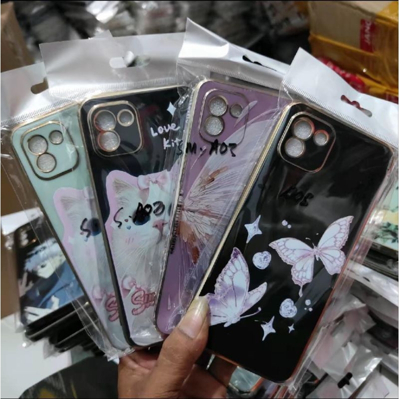 Jual Softcase casing SAMSUNG A03 silikon case karakter gambar cewek ...