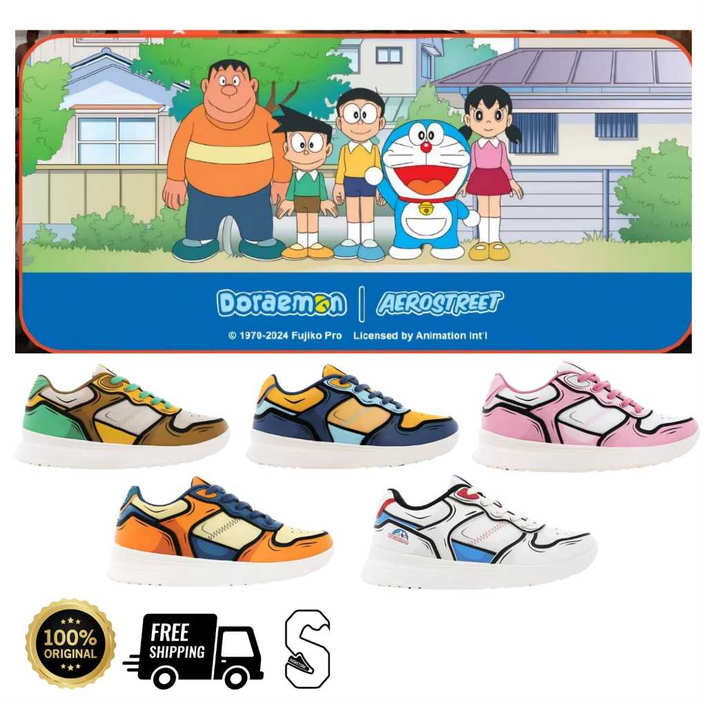 Jual [ORIGINAL LIMITED EDITION] AEROSTREET X DORAEMON / AEROSTREET ...