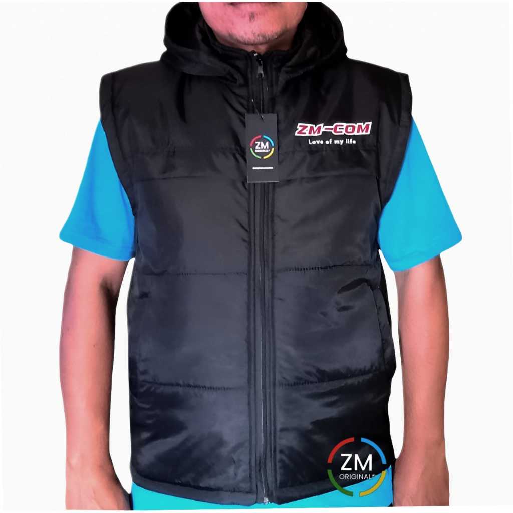 Jual jaket rompi pria / jaket rompi parasut / jaket rompi motor / rompi ...