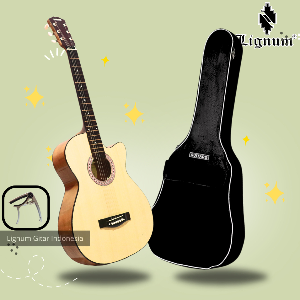 Jual Gitar Akustik yamaha seri 1 (Gratis Peking Kayu) | Shopee Indonesia