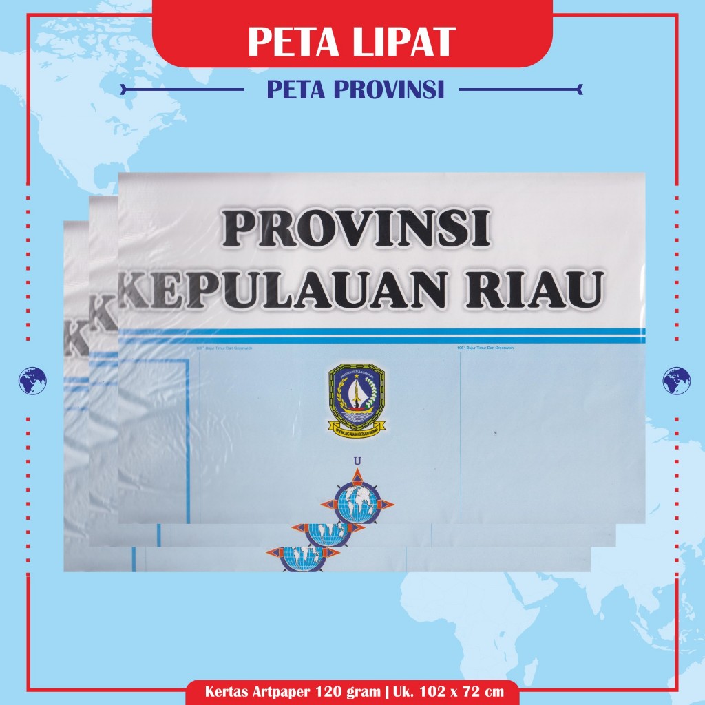 Jual Gramedia Batam - PETA PROVINSI KEPULAUAN RIAU LIPAT | Shopee Indonesia