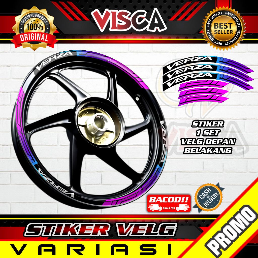 Jual Stiker Velg - Sticker Velk - Stiker Cutting Velg - Stiker Velk ...