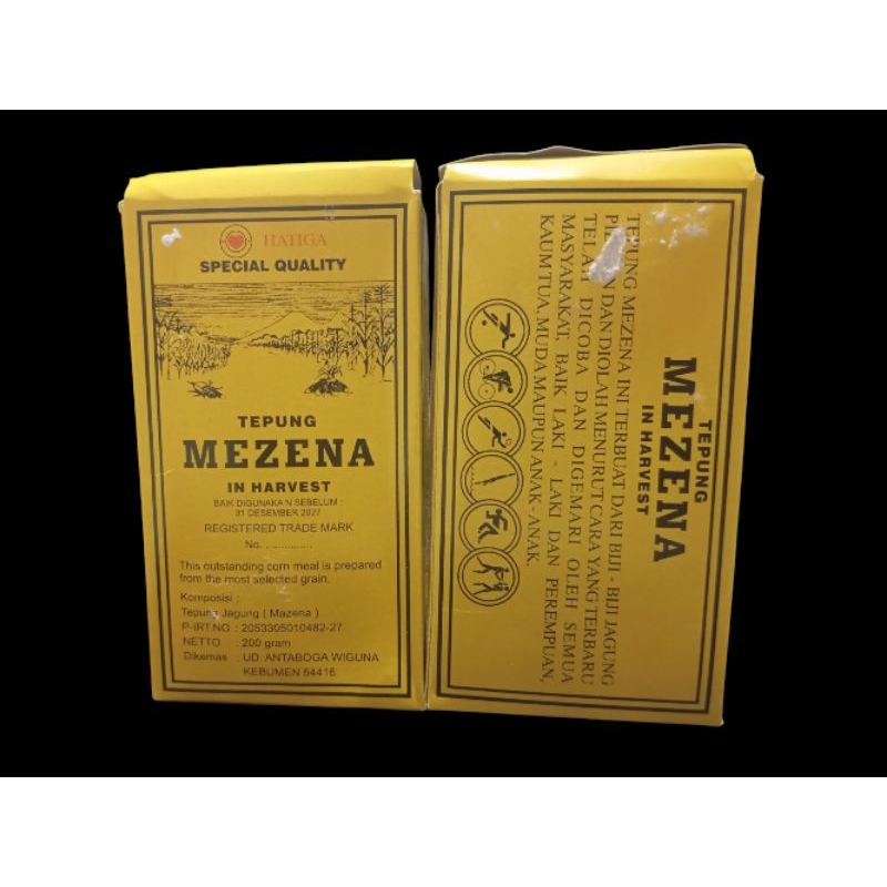 Jual TEPUNG MAIZENA MEZENA IN HARVEST KEMASAN 200GR | Shopee Indonesia
