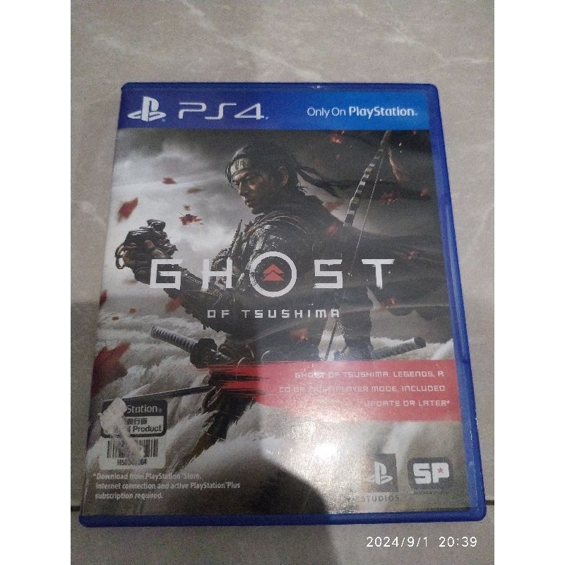 Jual kaset ps4 ghost of Tsushima | Shopee Indonesia