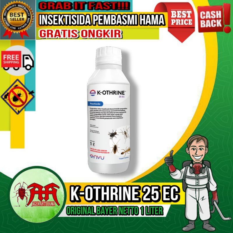 Jual K-OTHRINE 25 EC ORIGINAL BAYER | Obat Fogging Cairan Insektisida ...
