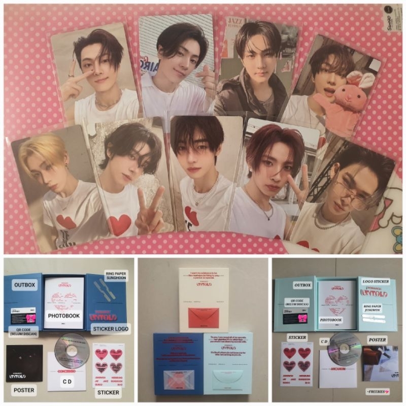 Jual [READY STOCK] OFFICIAL ALBUM ONLY ENHYPEN ROMANCE UNTOLD ...