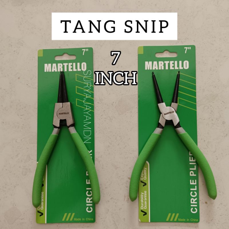 Jual TANG CIRCLIP MARTELLO 7 INCH SNAP RING / TANG PENJEPIT LURUS BUKA ...