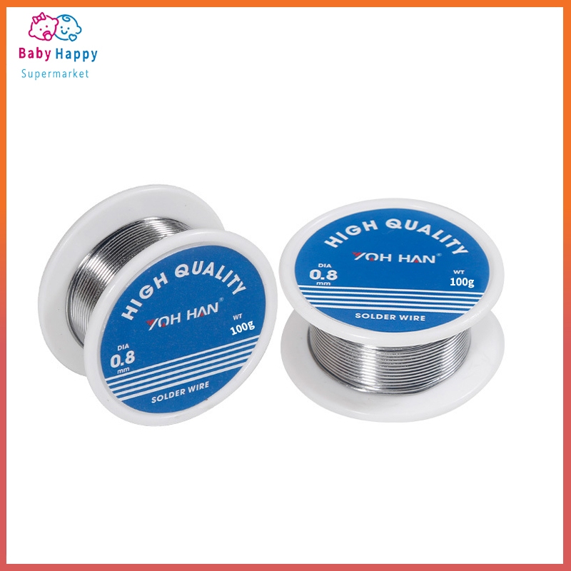 Jual KAWAT SOLDER SUPER Timah 0.8MM 100G panjang 10m Timah Roll Kecil 0 ...