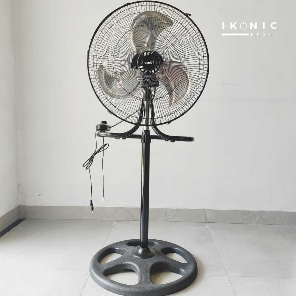 Jual IKONIC Kipas Angin Berdiri Stand Fan Besi Tornado Sonus 18 Inch 100% Original Garansi Resmi ...