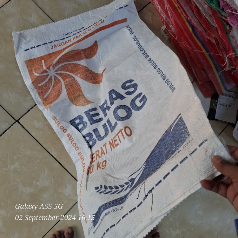 Jual karung beras bulog 50kg | Shopee Indonesia