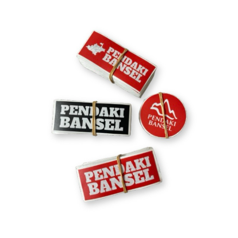 Jual STICKER PACK PENDAKI BANSEL / 4PCS | Shopee Indonesia